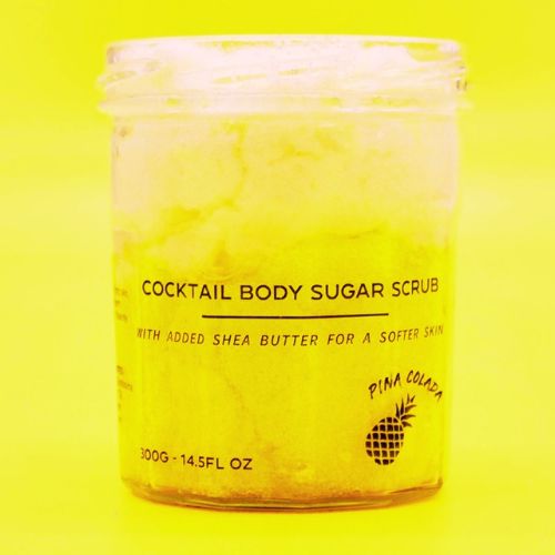 Pina Colada Sugar Scrub – Bloom Cosmetics